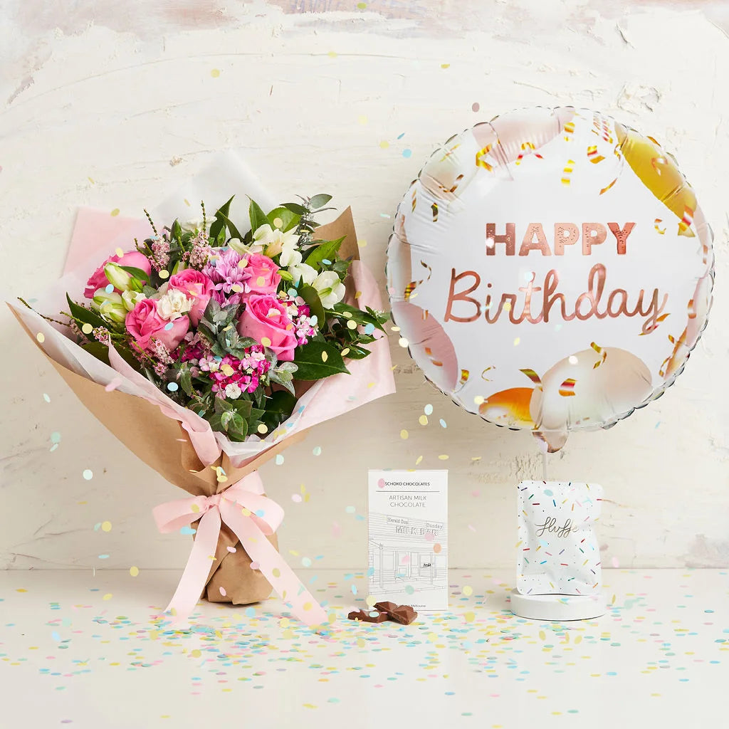 Bunch Of Flowers For Birthday