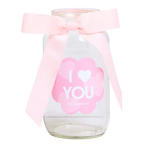 I Love You Flower Jar